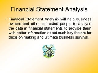 2. financial statement analysis | PPTX