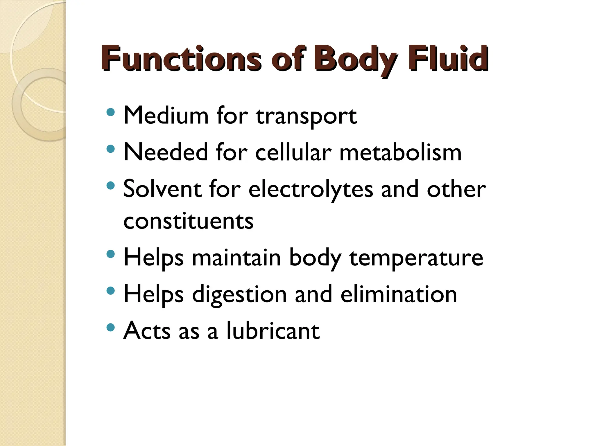 2- fluid _ chemical balance and acid base balance | PPT