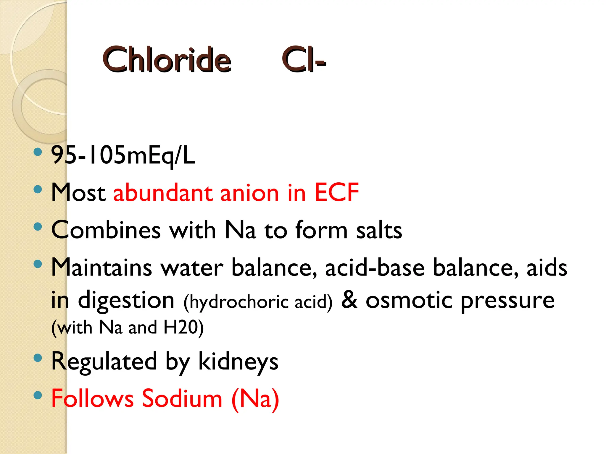 2- fluid _ chemical balance and acid base balance | PPT