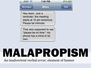 2 foil-malapropism-paradox | PPT