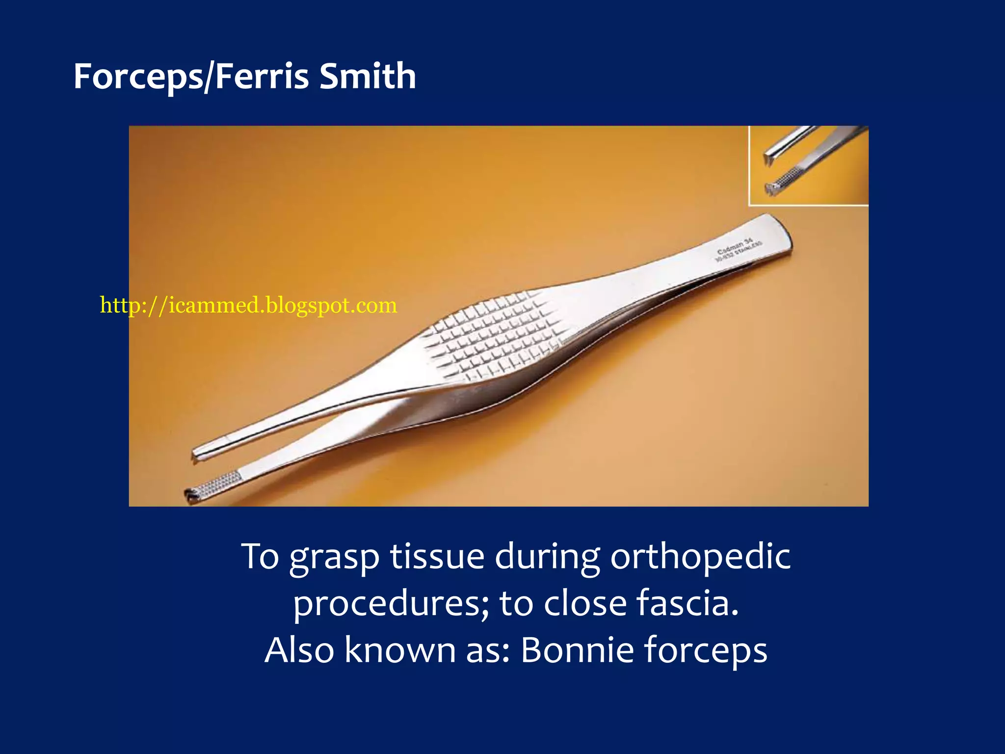 Surgical Instruments (forceps/grasping) | PPTX