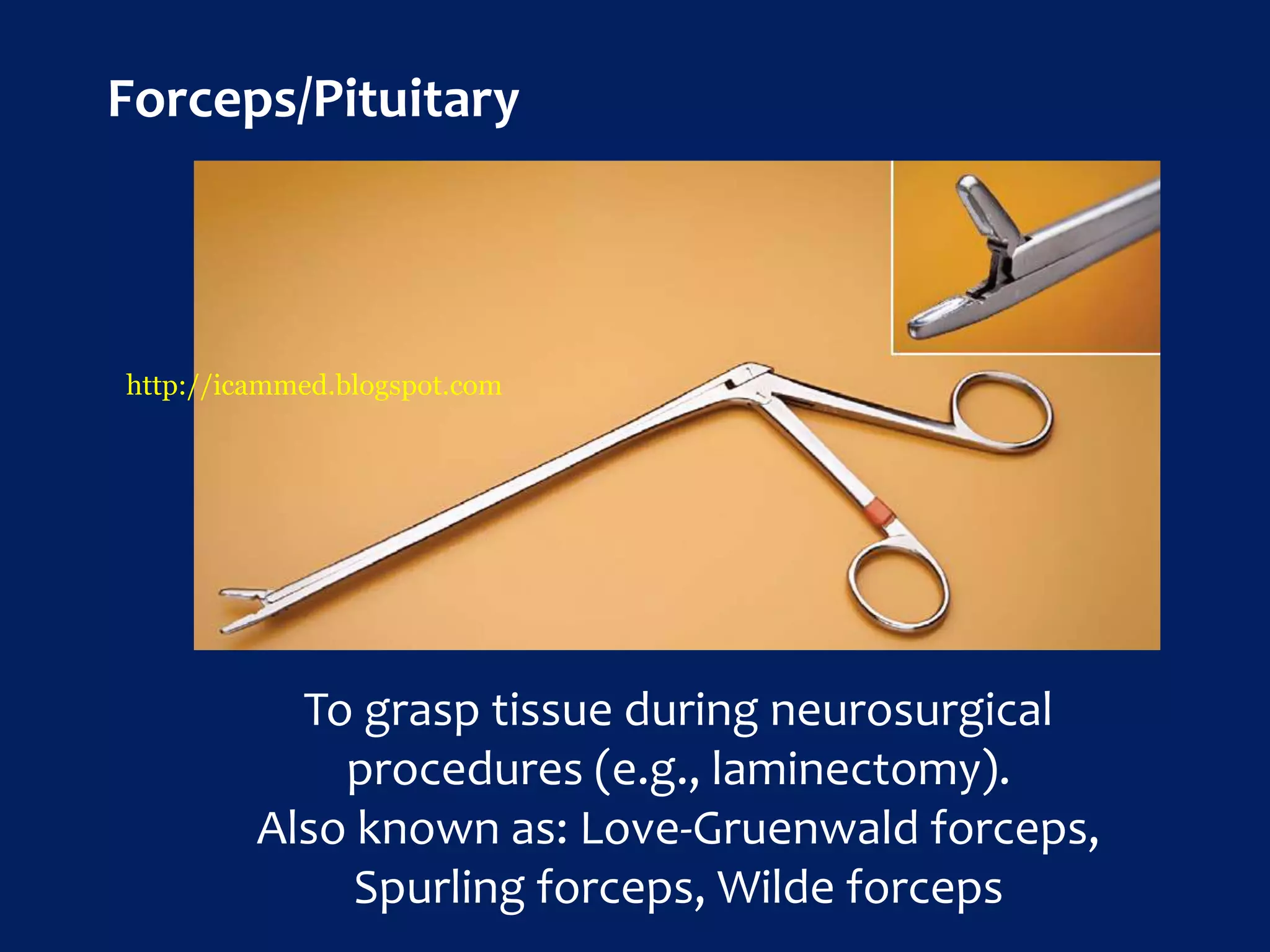 Surgical Instruments (forceps/grasping) | PPTX