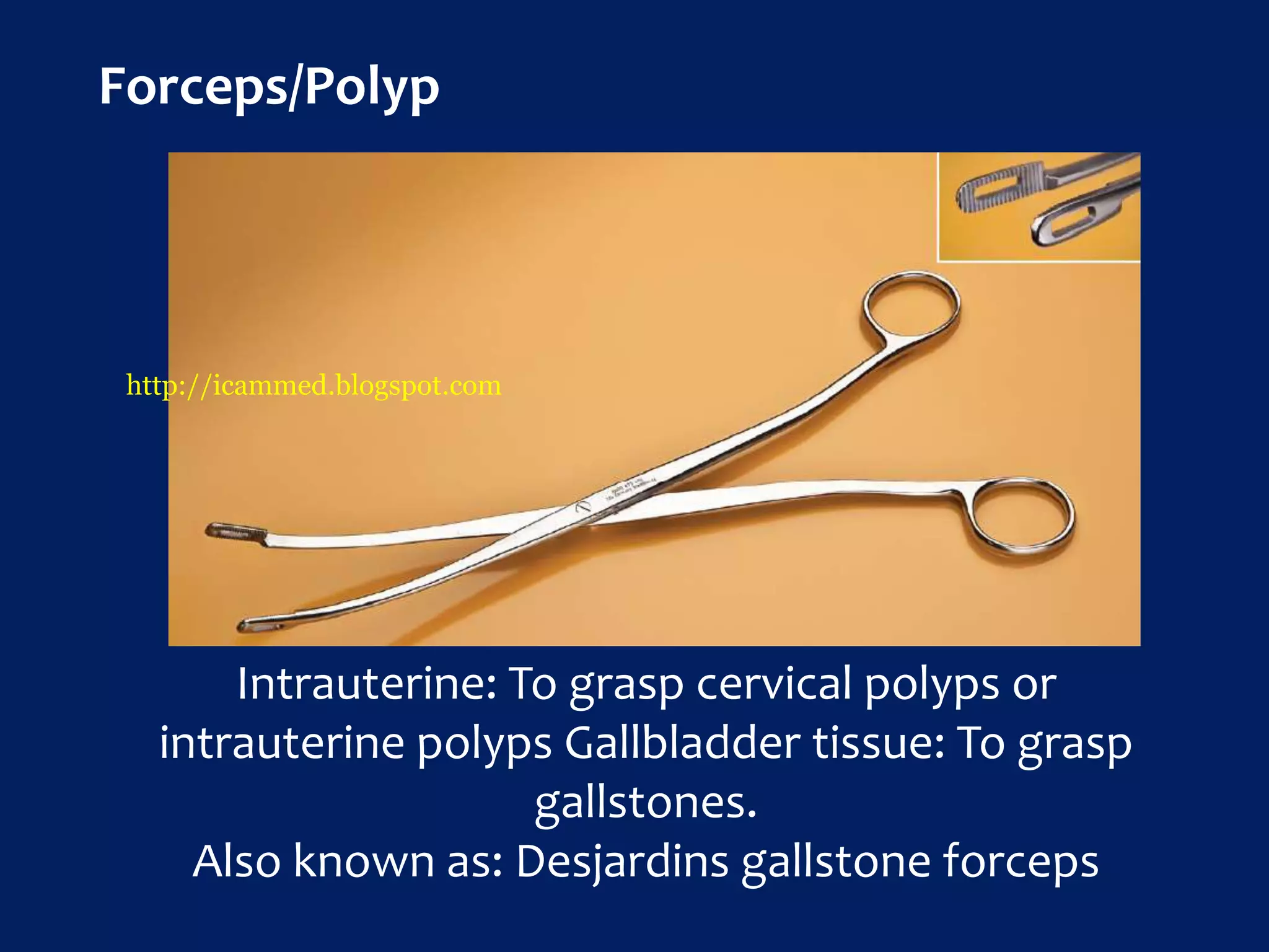 Surgical Instruments (forceps/grasping) | PPTX