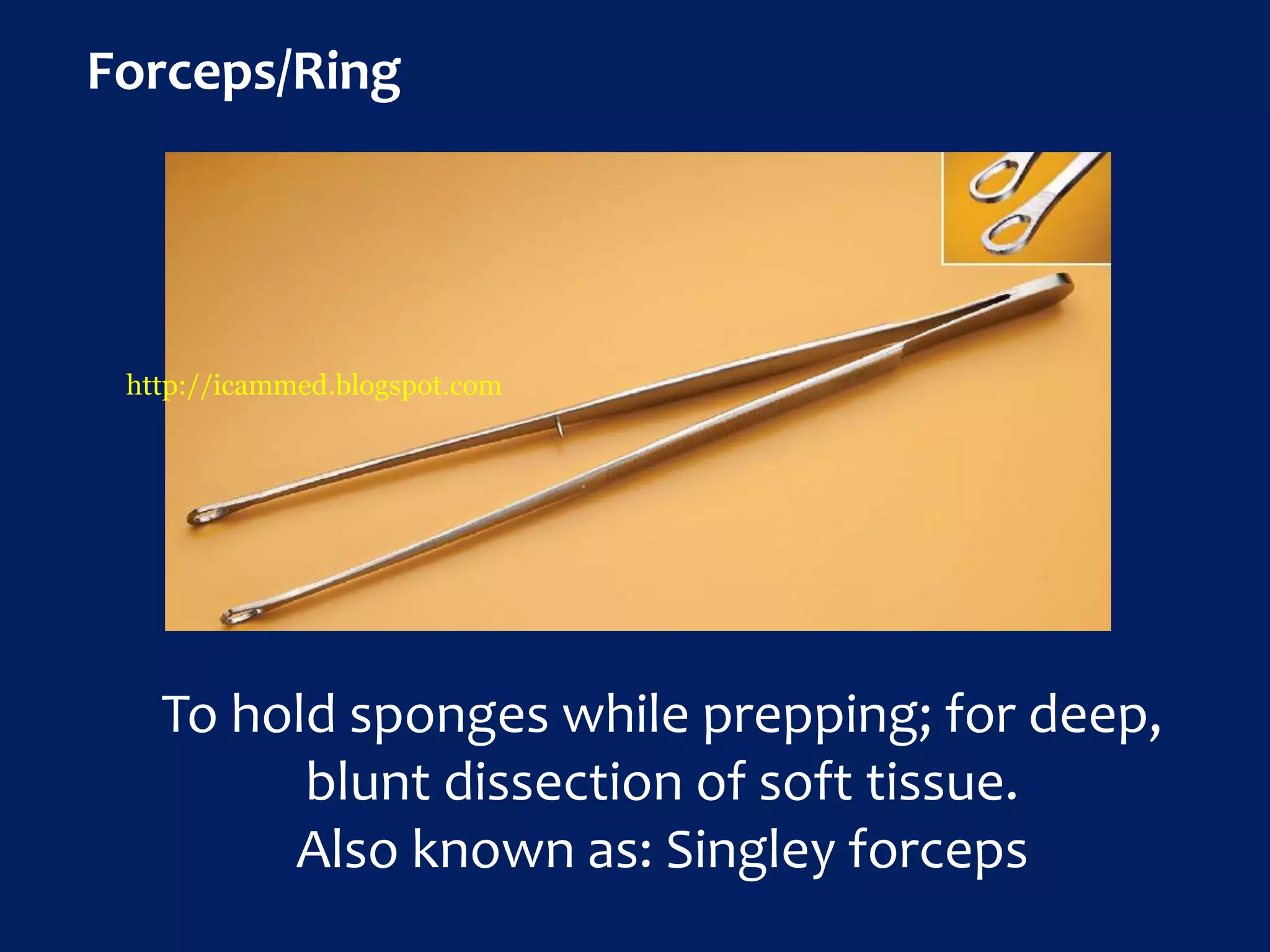 Surgical Instruments (forceps/grasping) | PPTX
