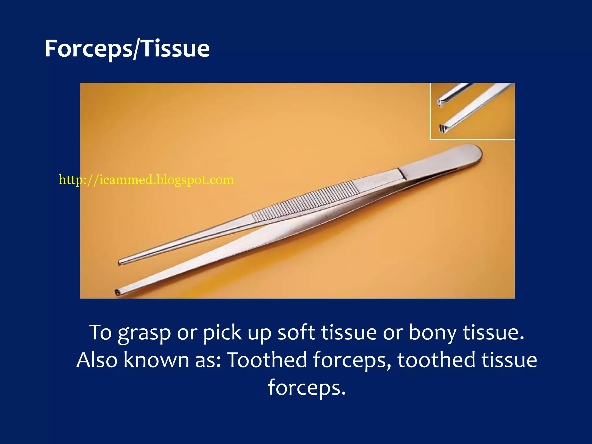 Surgical Instruments (forceps/grasping) | PPTX
