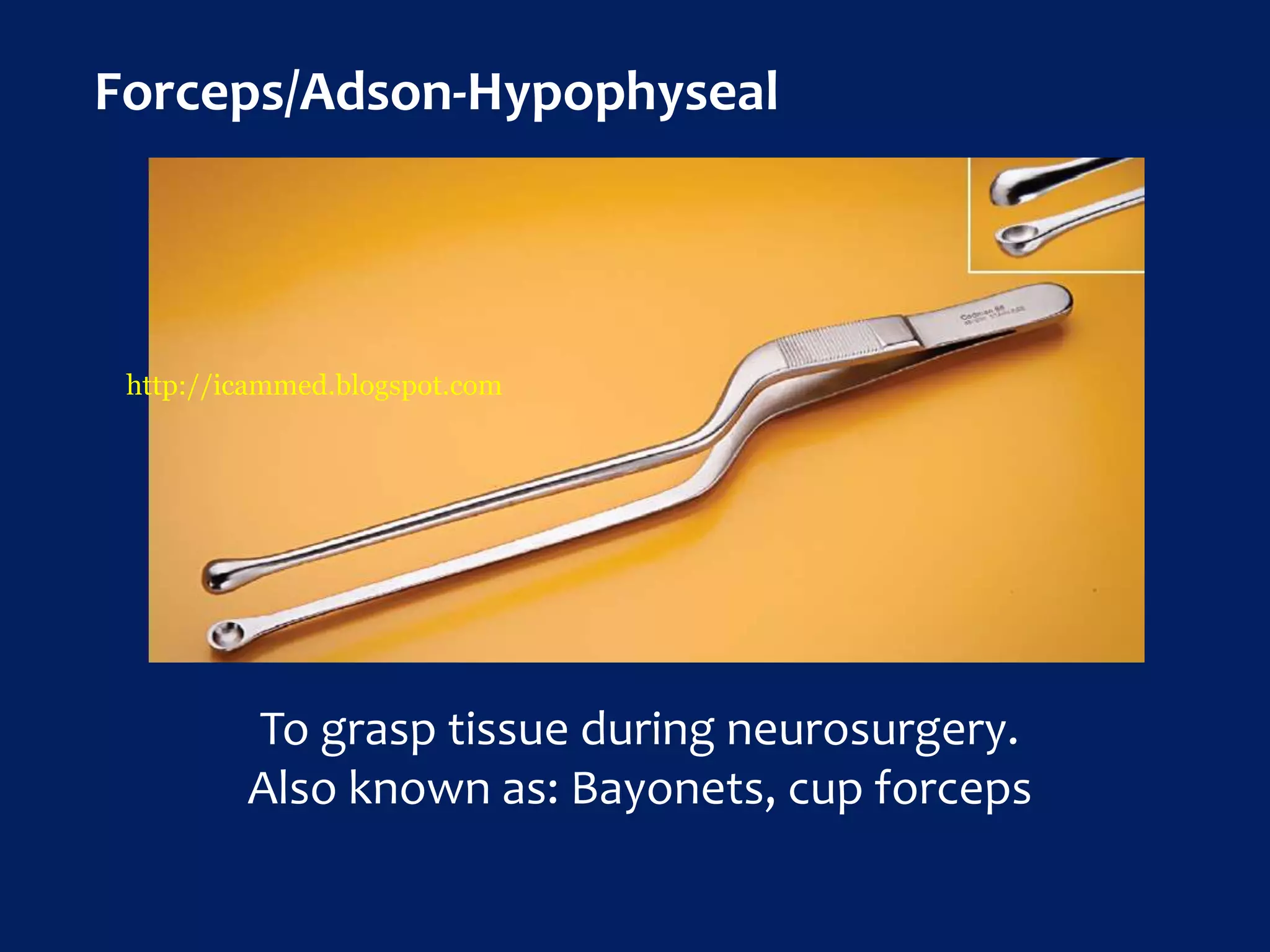 Surgical Instruments (forceps/grasping) | PPTX