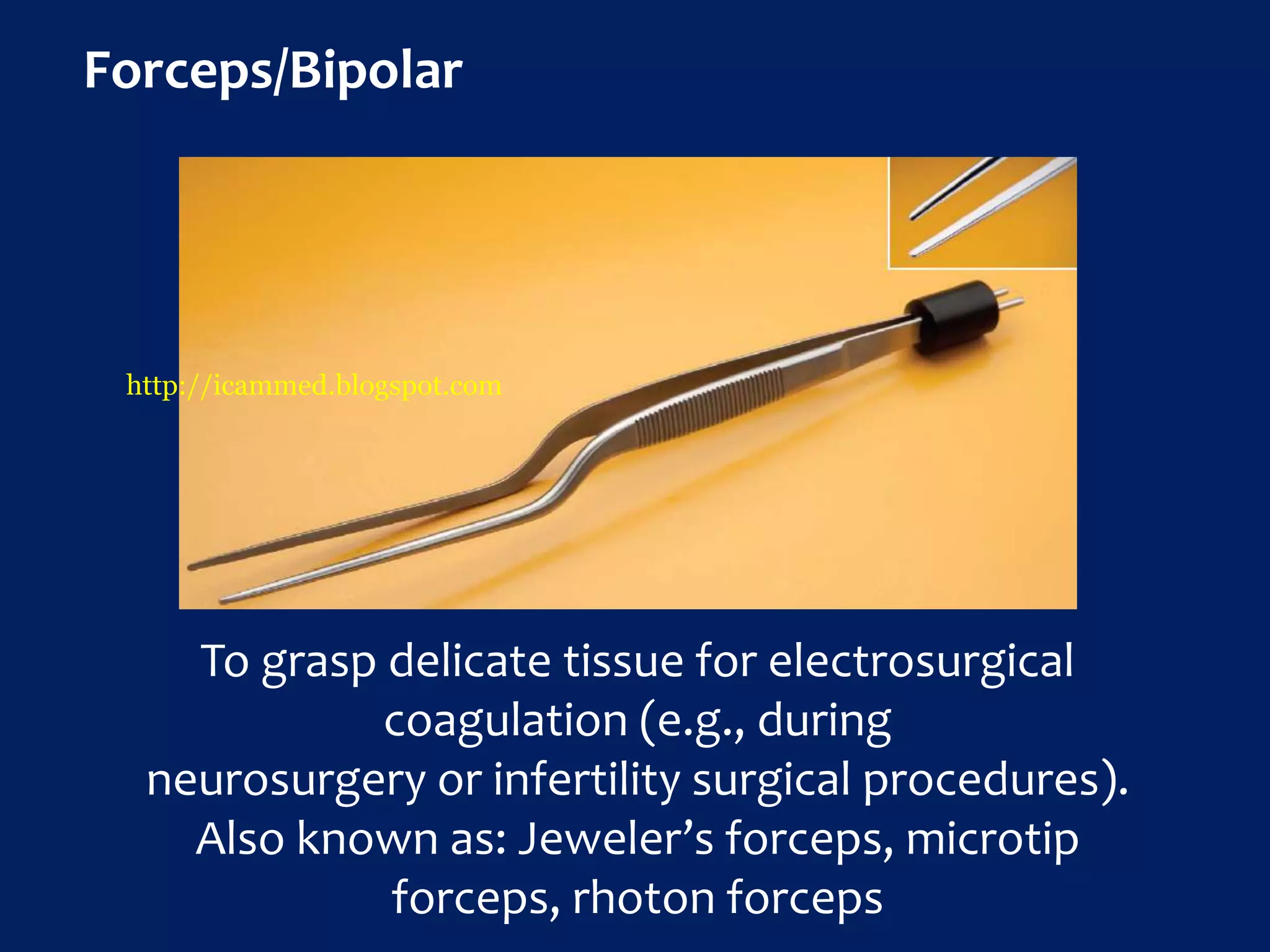 Surgical Instruments (forceps/grasping) | PPTX