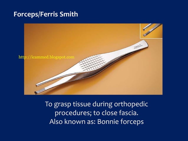 Surgical Instruments (forceps/grasping) | PPTX | Physical Therapy ...