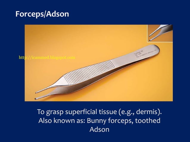 Surgical Instruments (forceps/grasping) | PPTX | Physical Therapy ...