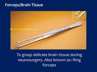 Surgical Instruments (forceps/grasping) | PPTX