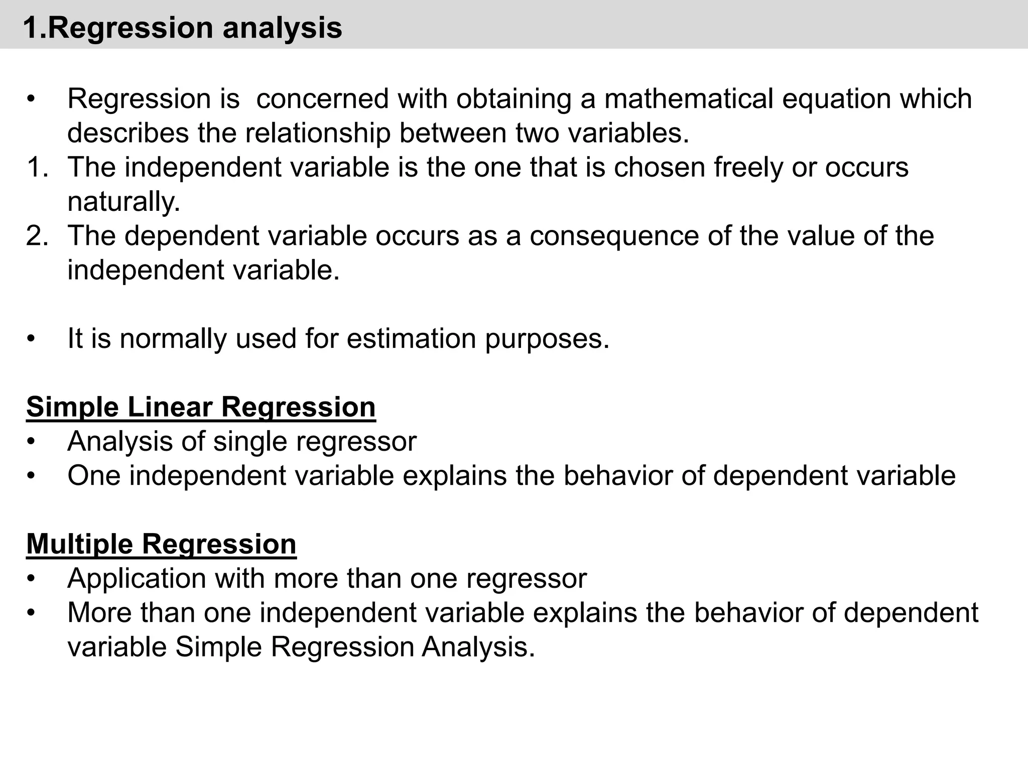 Forecasting techniques, time series analysis | PPTX