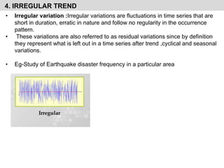Forecasting techniques, time series analysis | PPTX