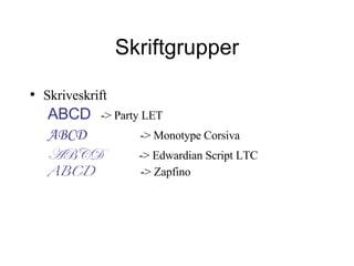 2 Former og fonter | PPT