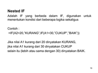 2.formula dan fungsi | PPT