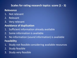 Formulation of a Research Problem | PPTX