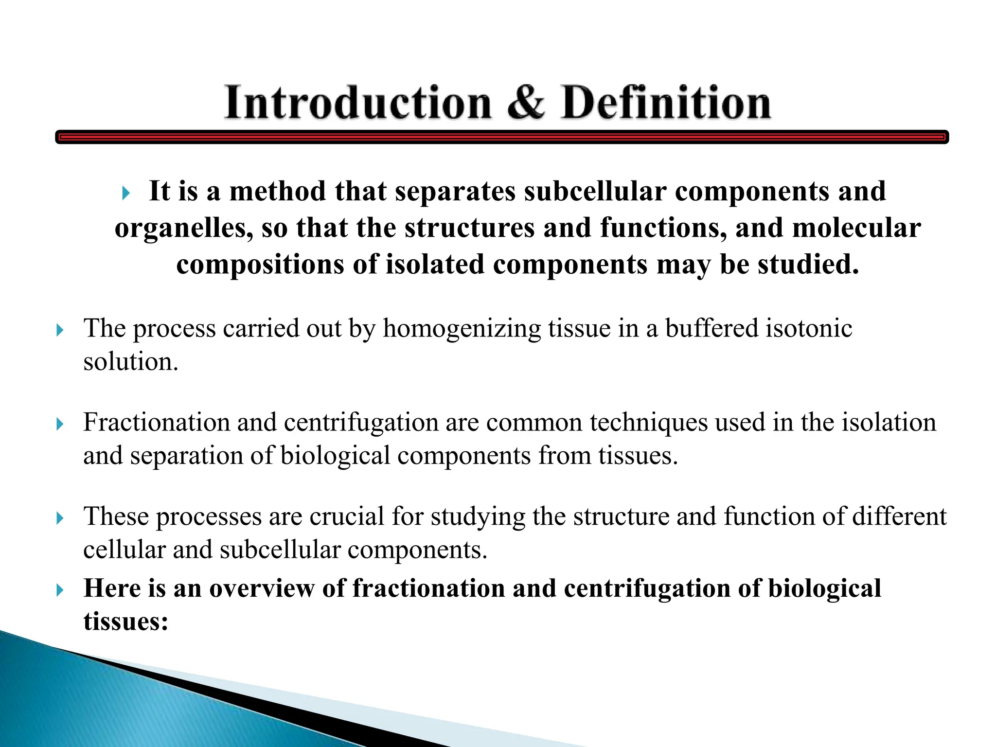 Fractionation & Centrifugation of Biological Samples.pptx