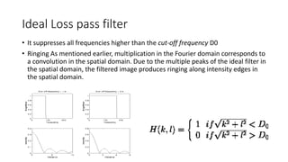 Digital Image Processing - Frequency Filters | PPTX