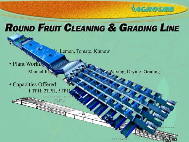 2. fruit & vegetable grading | PPSX | Agriculture | Industries