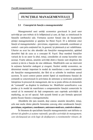 2 Functiile Managementului | PDF