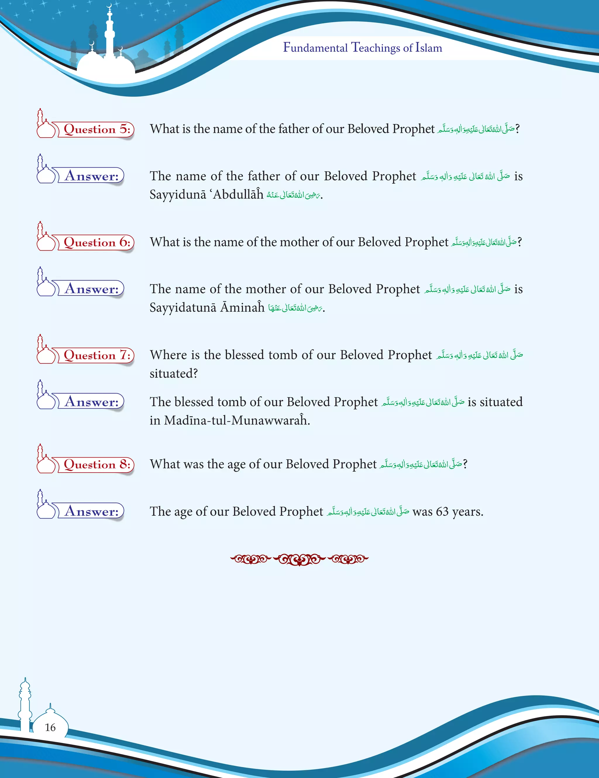 Fundamental Teachings of Islam (Part-1) | PDF