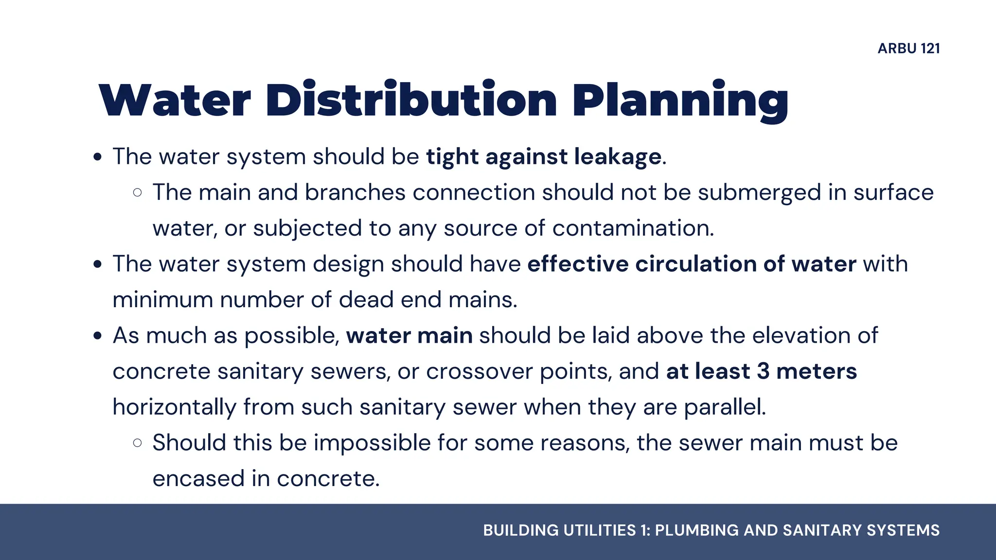 Fundamentals of Water Supply System and Distribution | PDF