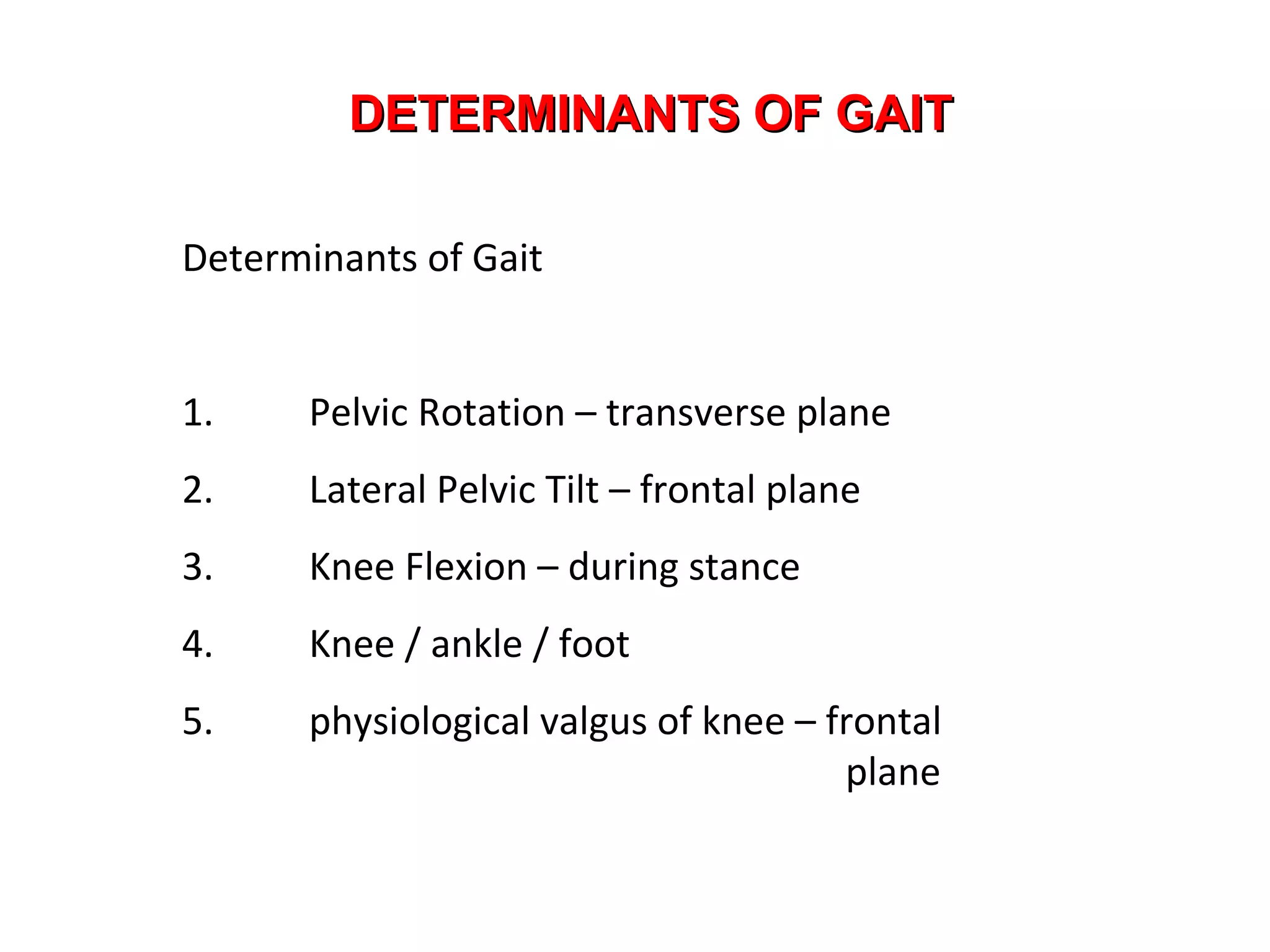 Gait analysis | PPT