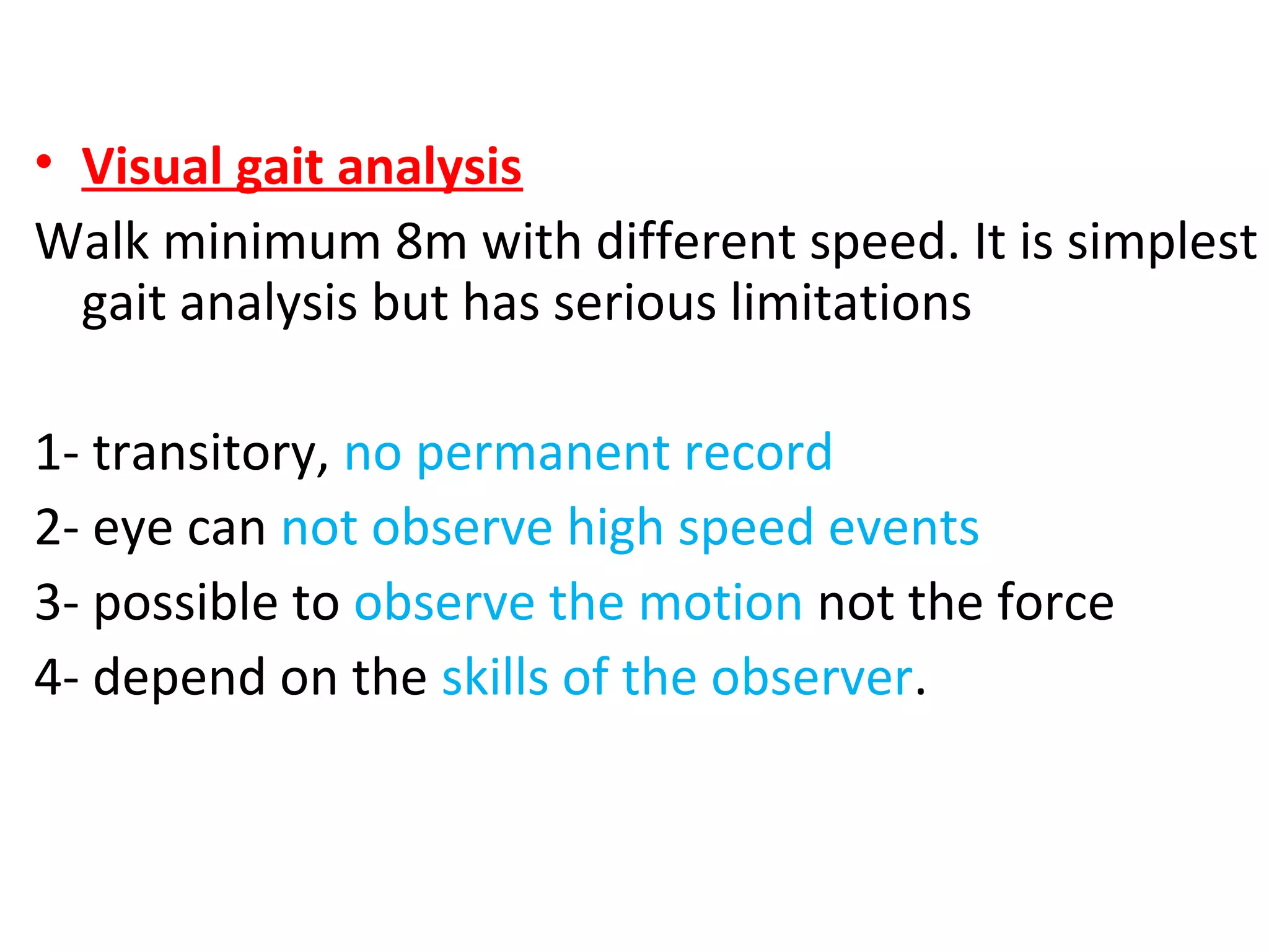 Gait analysis | PPT