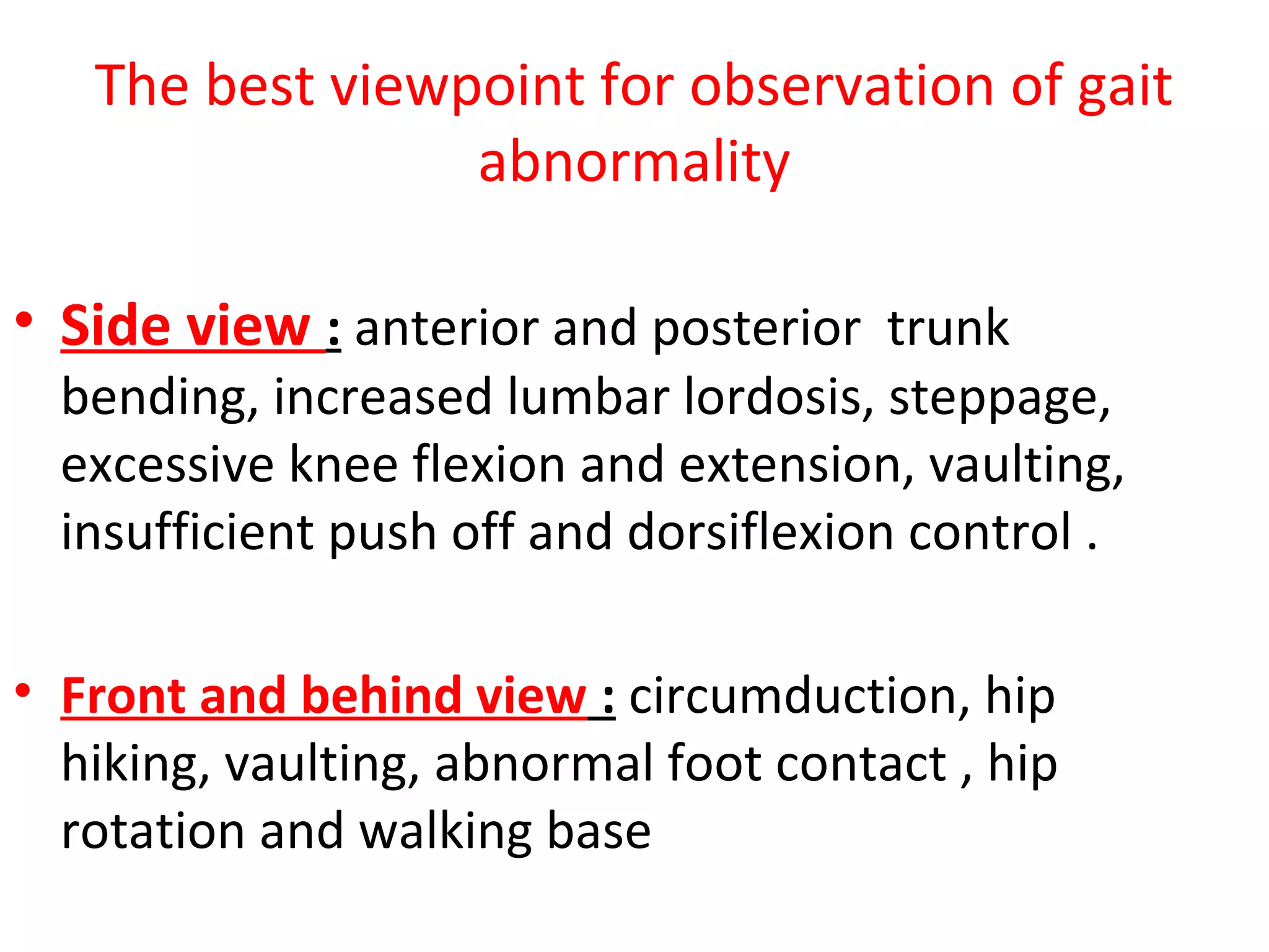 Gait analysis | PPT