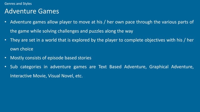 2-Game Design (Game Design and Development) | PPT