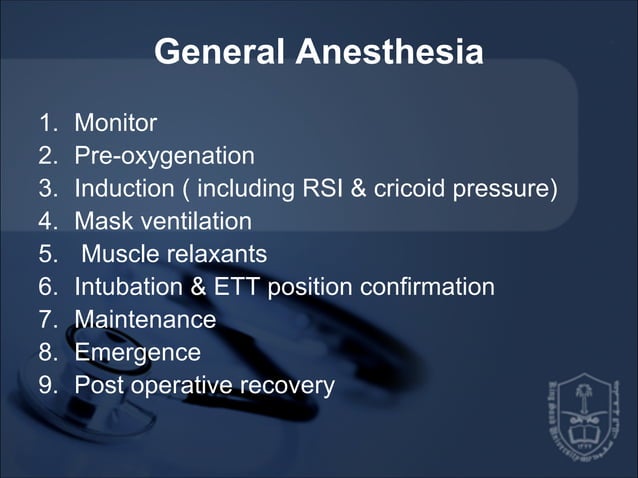2- General Anaesthesia Technique.pdf