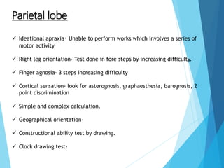 Part 2 general physical and mental examination | PPT