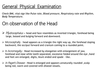Part 2 general physical and mental examination | PPTX