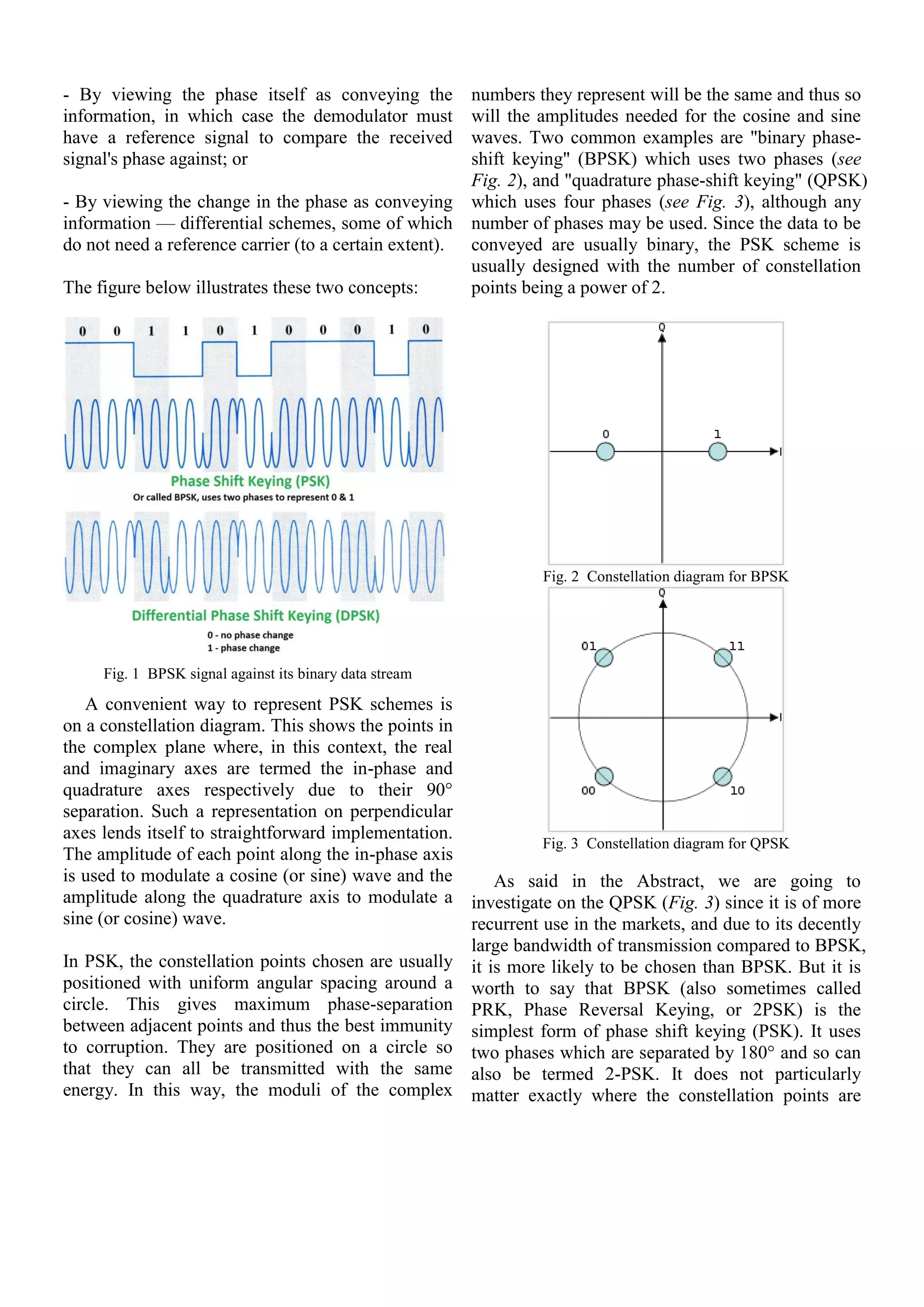 2 - Generation of PSK signal using non linear devices via MATLAB ...