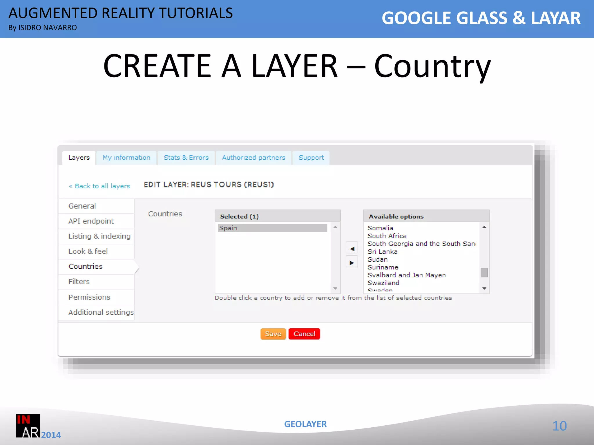 Augmented Reality Tutorial 2 Layar Geolayer & Google Glass | PPTX ...