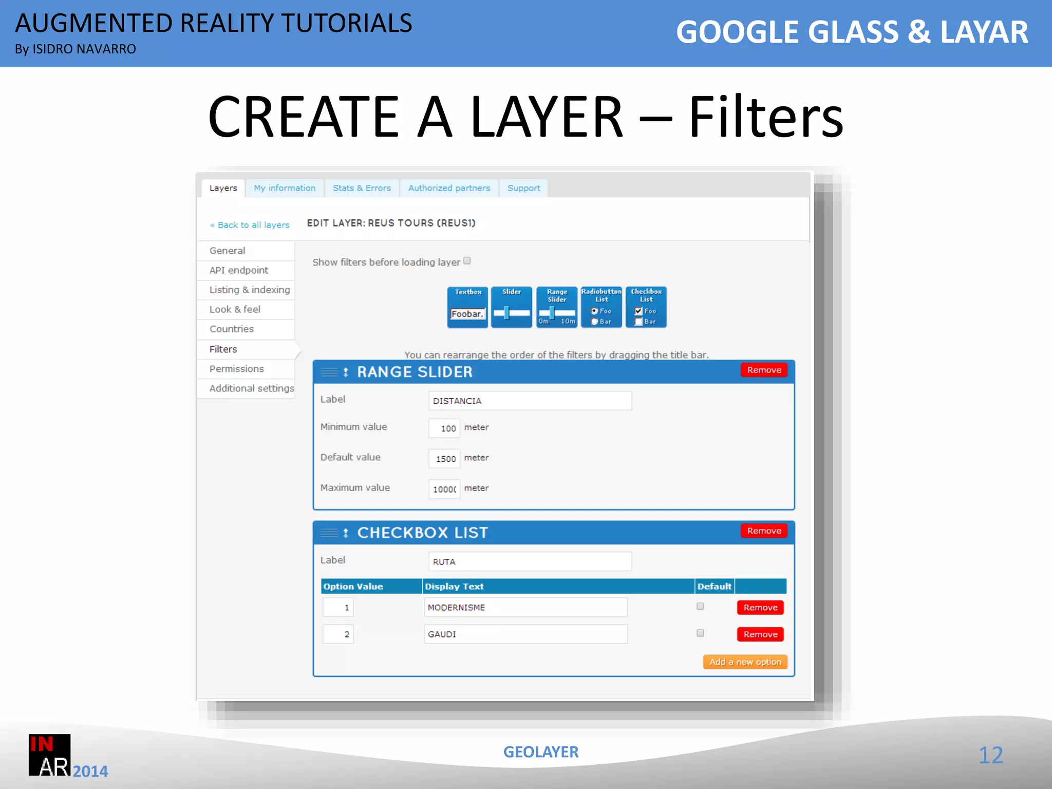Augmented Reality Tutorial 2 Layar Geolayer & Google Glass | PPTX ...