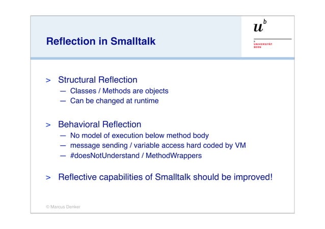 Unanticipated Partial Behavioral Reflection | PDF