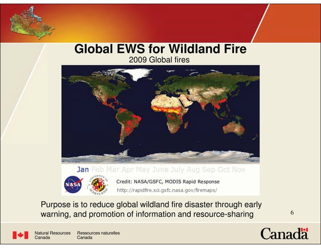 Regional Fire Early Warning: a key component of national to local fire ...