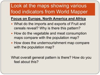 2. global patterns of food supply | PPTX