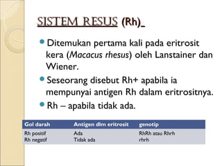 2. golongan darah | PPT