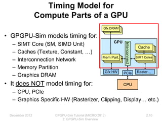 2-GPGPU-Sim-Overview.pptx | Computing | Technology & Computing