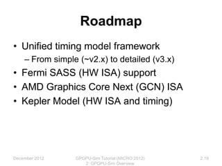 2-GPGPU-Sim-Overview.pptx | Computing | Technology & Computing