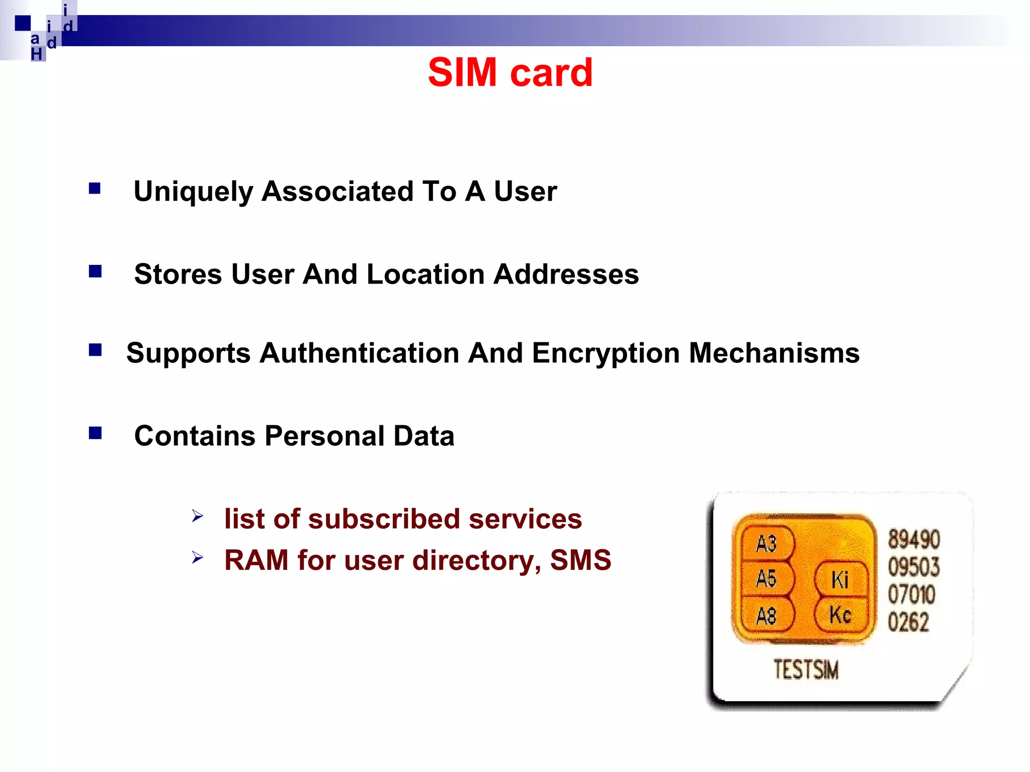2 gsm network structure | PPT