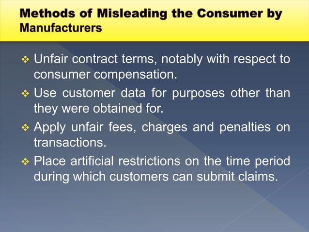 Misleading Advertising Strategies: Issues and Challenges | PPTX