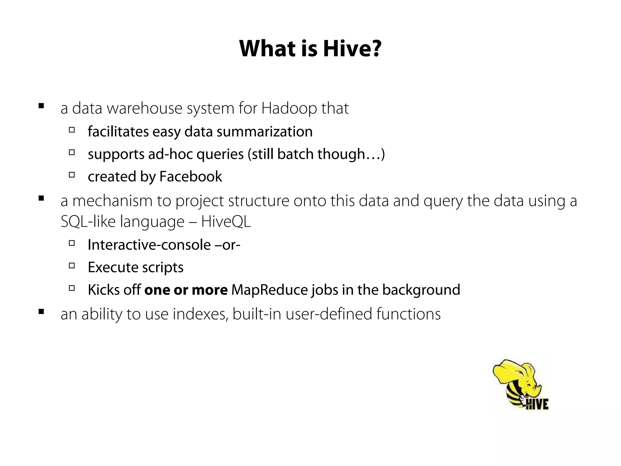 Hadoop MapReduce Fundamentals | PPT | Databases | Computer Software and Applications