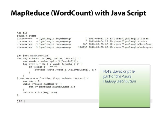 Hadoop MapReduce Fundamentals | PPT | Databases | Computer Software and Applications