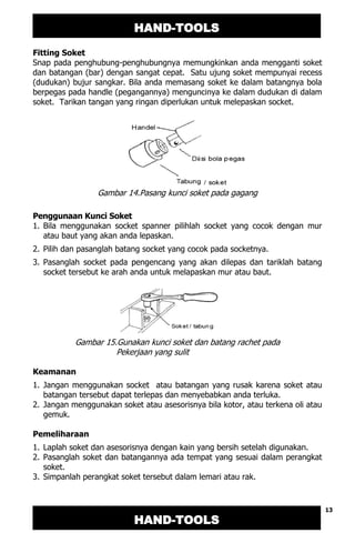 Hand tools dan Kelengkapannya | PDF