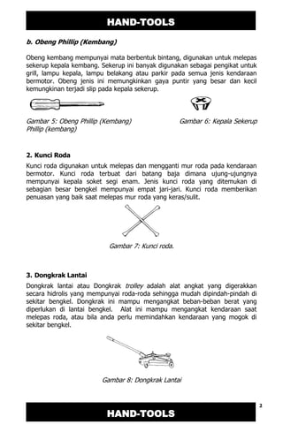 Hand tools dan Kelengkapannya | PDF