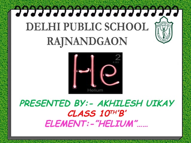 PROPERTIES AND USES OF HELIUM. | PPT | Commodities | Economy