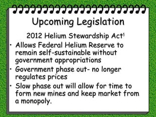 PROPERTIES AND USES OF HELIUM. | PPT