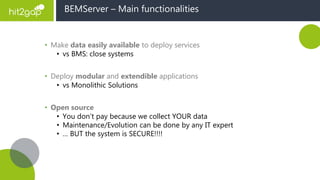 BEMServer - open source platform for building energy management | PPTX | Databases | Computer ...